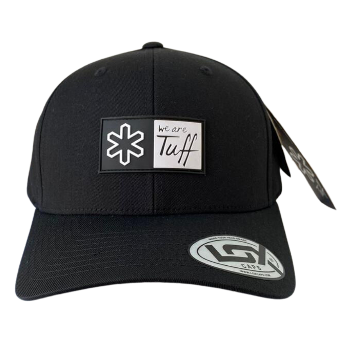 Comprar Boné Tuff Preto com Logo Branco - Autentica Moda Country