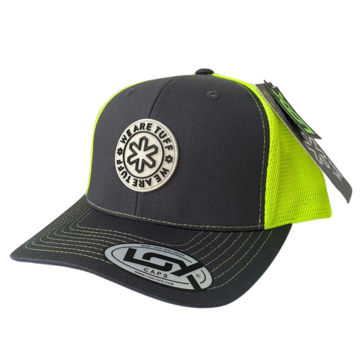 Comprar Boné Tuff Cinza com logo Branco - Autentica Moda Country