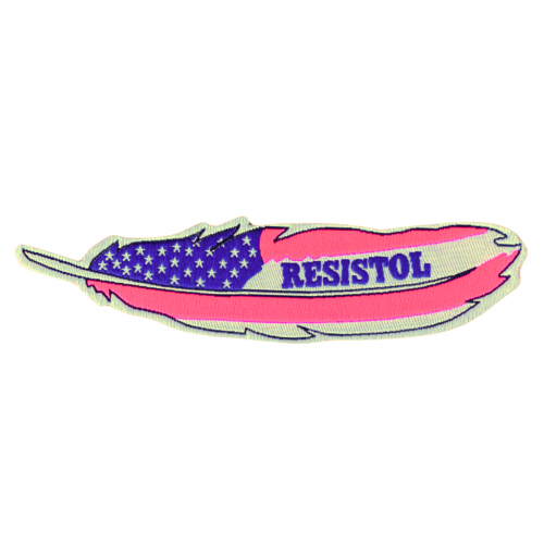 Comprar Patch Pena Resistol Rosa