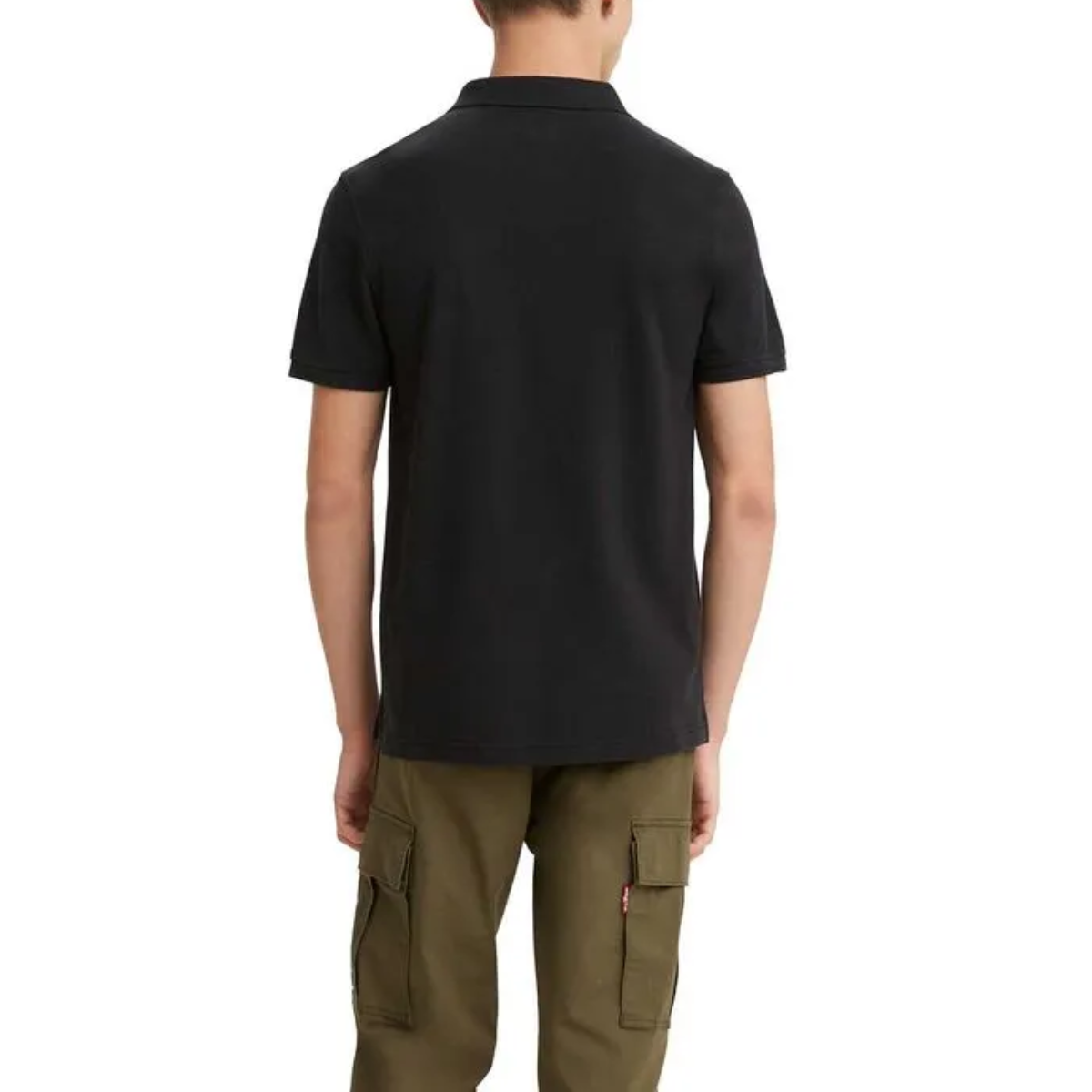 Comprar Polo Masculina Levis Preta
