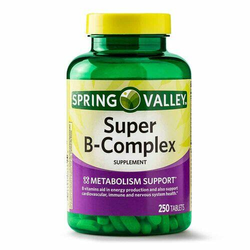 Comprar VITAMINA B-COMPLEX - 250un - SPRING VALLEY - a partir de R$207 ...