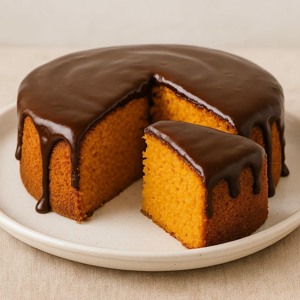 Bolo de Cenoura Low Carb Fofinho