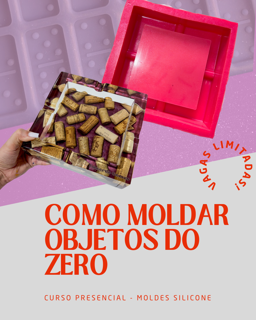 Comprar CURSO PRESENCIAL - MOLDES DE SILICONE / 20 DE JUNHO 2026 - a ...