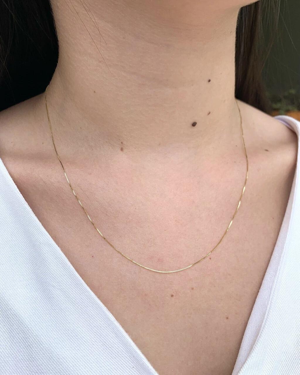 Corrente feminina veneziana em ouro 18k | Adara Joias - de R$1.102,95 a ...