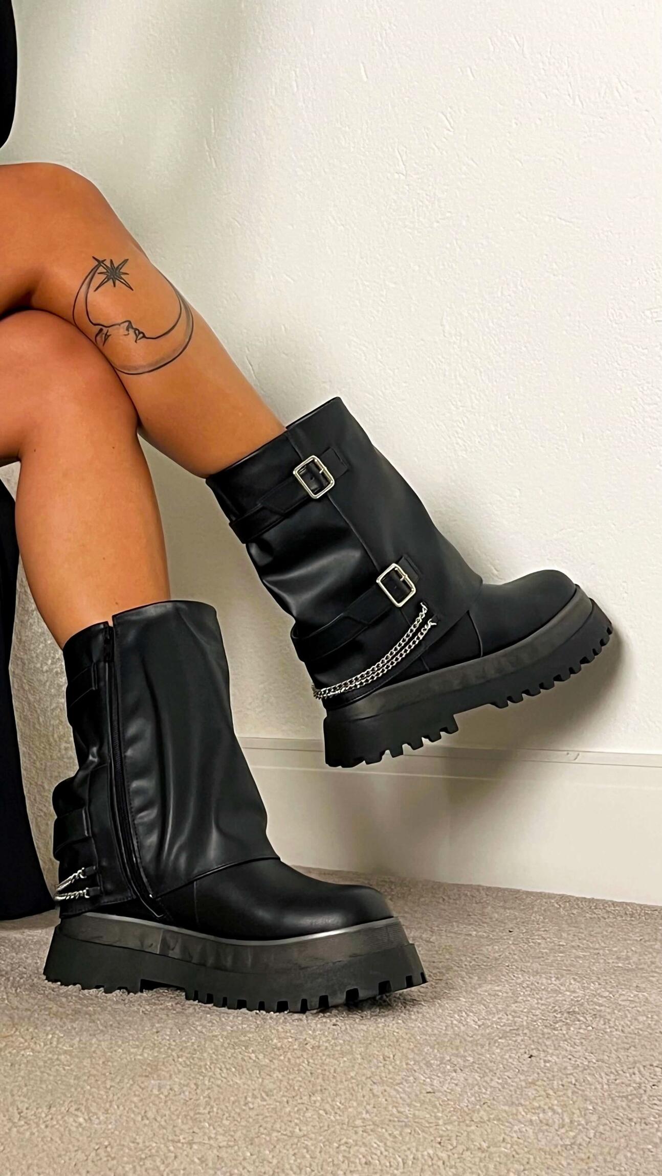 Comprar Bota Rock Grunge