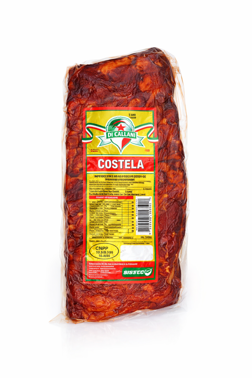 Costela Suína Defumada Di Callani (Peça Inteira / Aprox. 1,3kg) - R$119,00