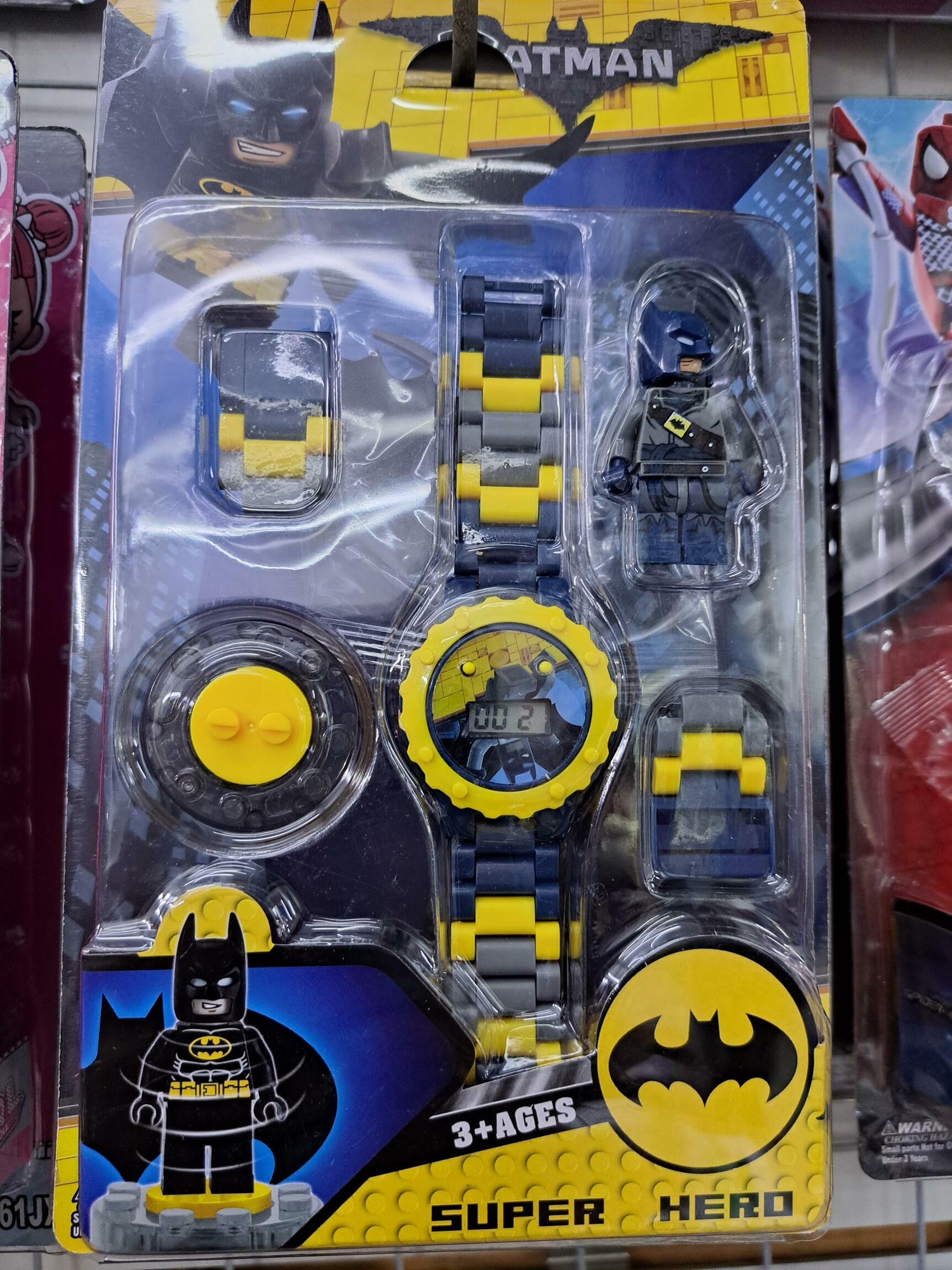 Comprar RELÓGIO LEGO INFANTIL BATMAN (no caso do batman esgotar ...