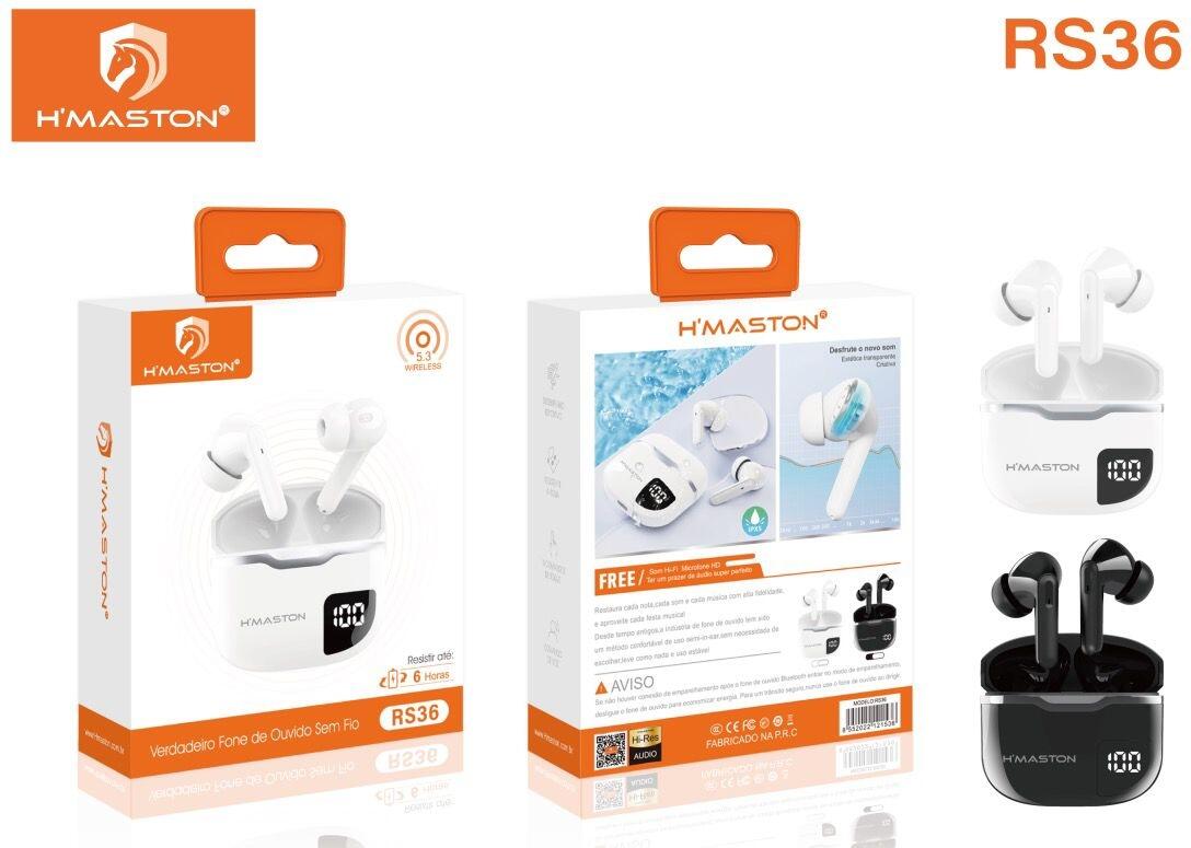 Comprar Fone De Ouvido Bluetooth Rs36 - R$45,00 - JUNTO ACESSORIOS