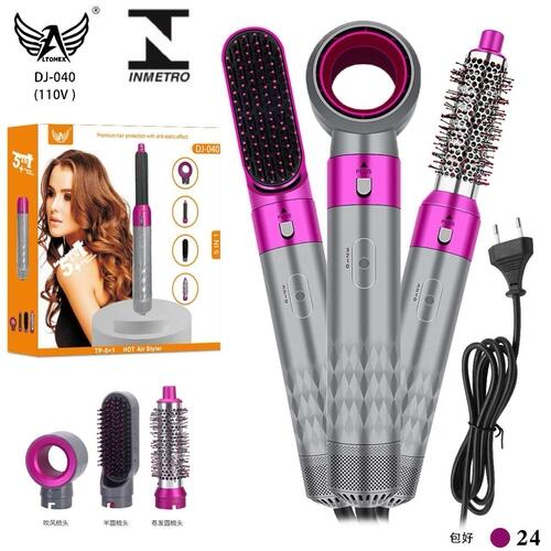 Comprar Escova Secadora Alisadora 3in1 DJ 040 Profissional Elétrica ...