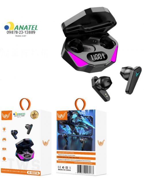 Comprar Fone De Ouvido Intra-Auricular Bluetooth Wireless Rgb Gamer - R ...