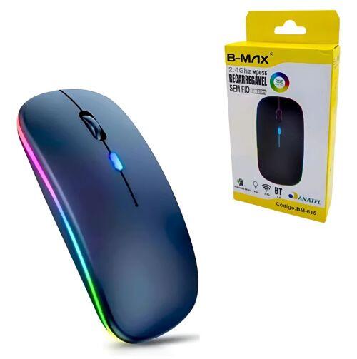 Comprar Mouse Sem Fio 2.5Ghz Recarregável B-Max BM-615 - R$18,00 ...