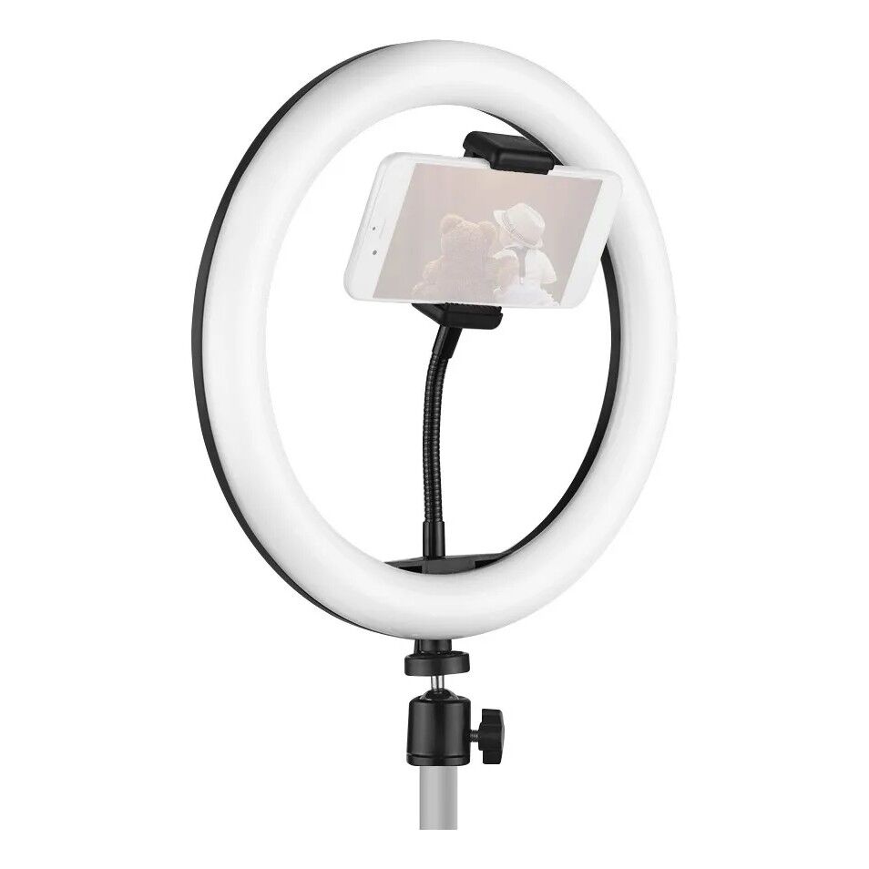 Comprar Ring Light Iluminador 10 Polegadas 26cm com Tripe 2,10 metros e suporte de Celular - R ...