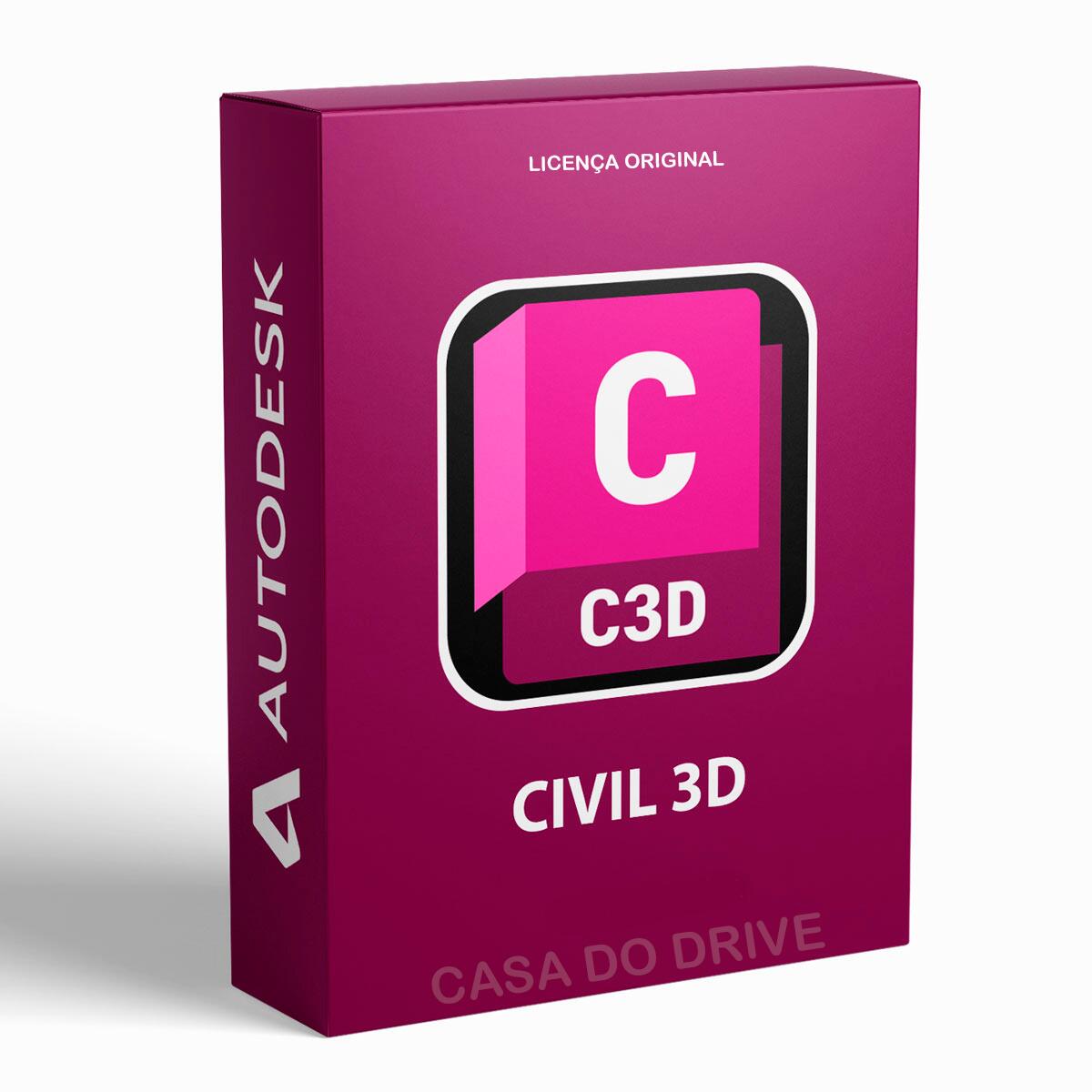 Comprar Autodesk Civil 3D - Original - a partir de R$137,10