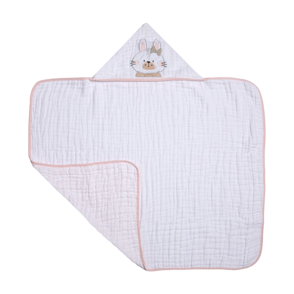 Comprar TOALHA DE BANHO SOFT PAPI FRIENDS C/ CAPUZ BORDADO - Dia a Dia Baby