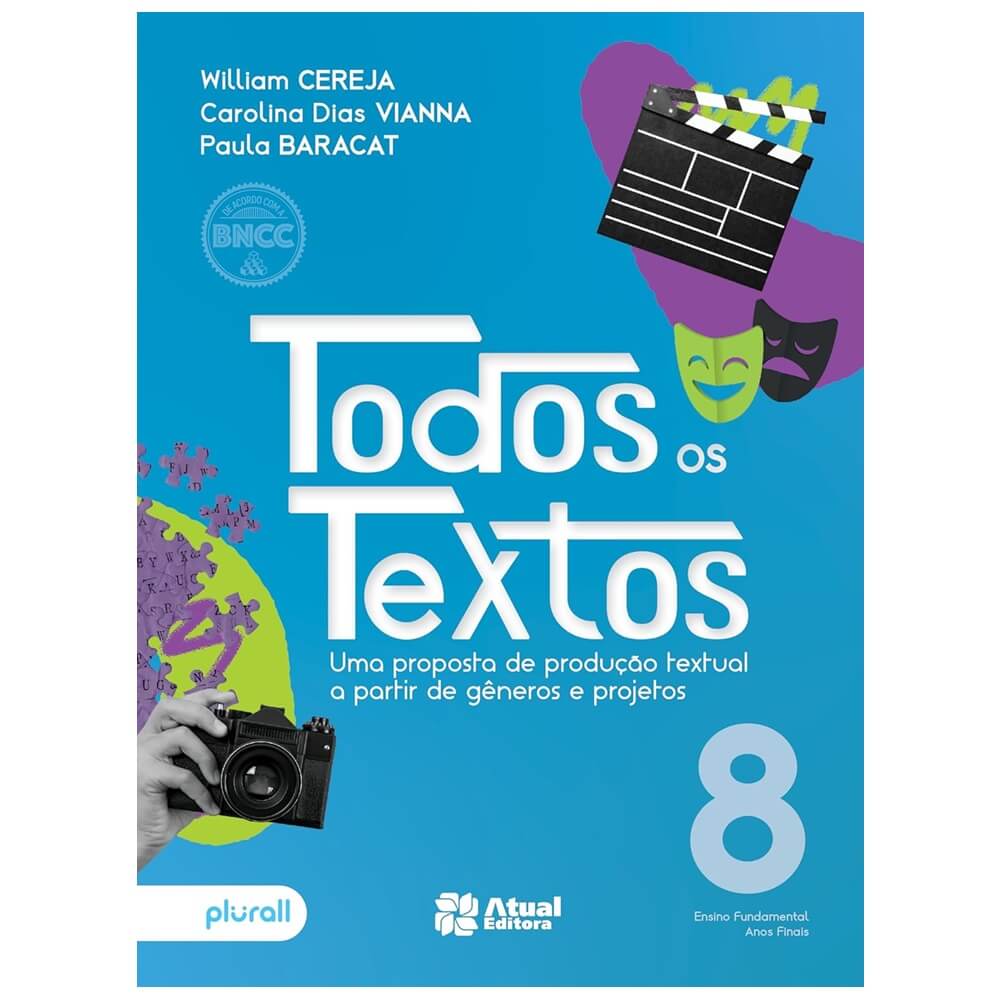 Livro Todos os Textos 8 Ano - Editora Atual