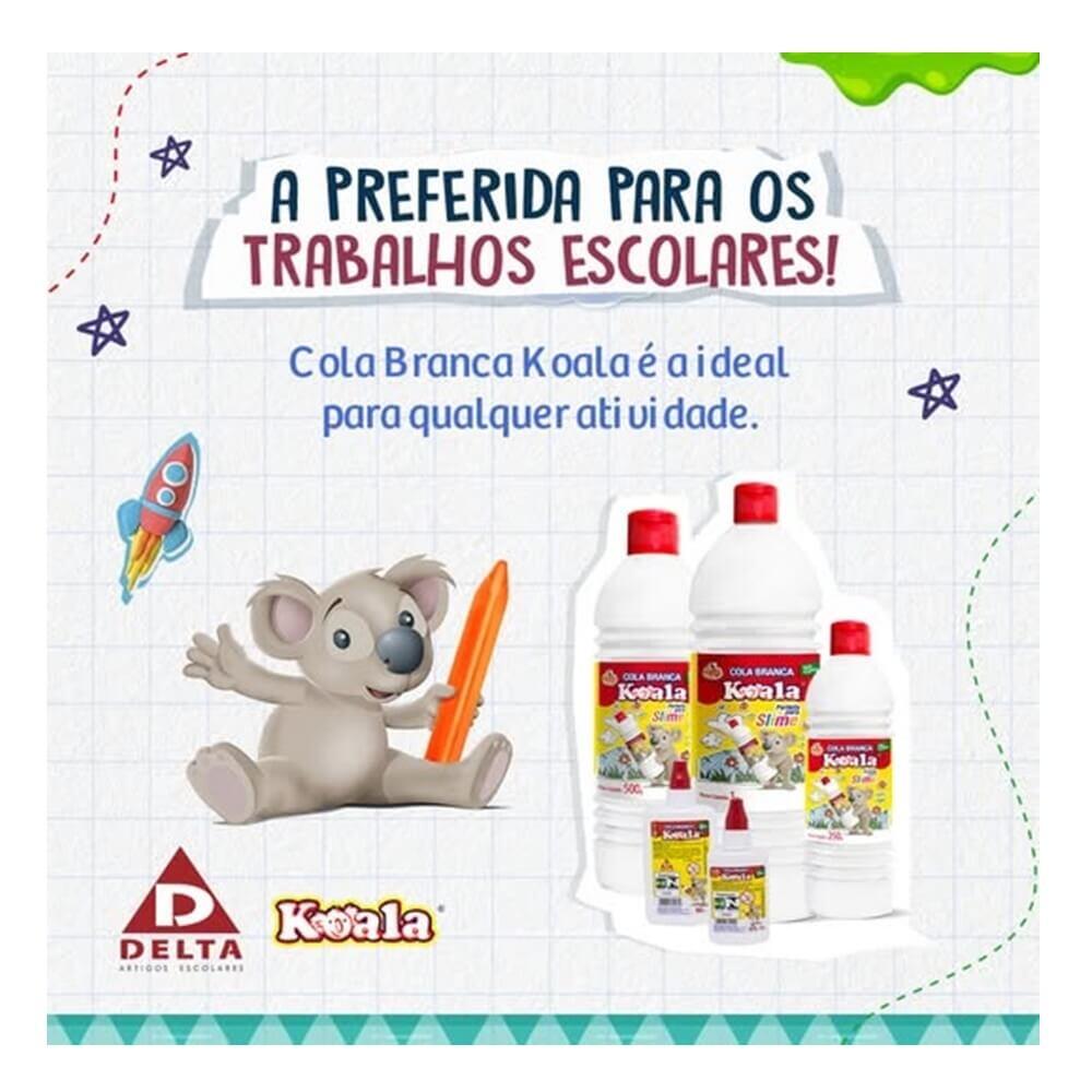 Cola Branca Escolar Koala - Delta