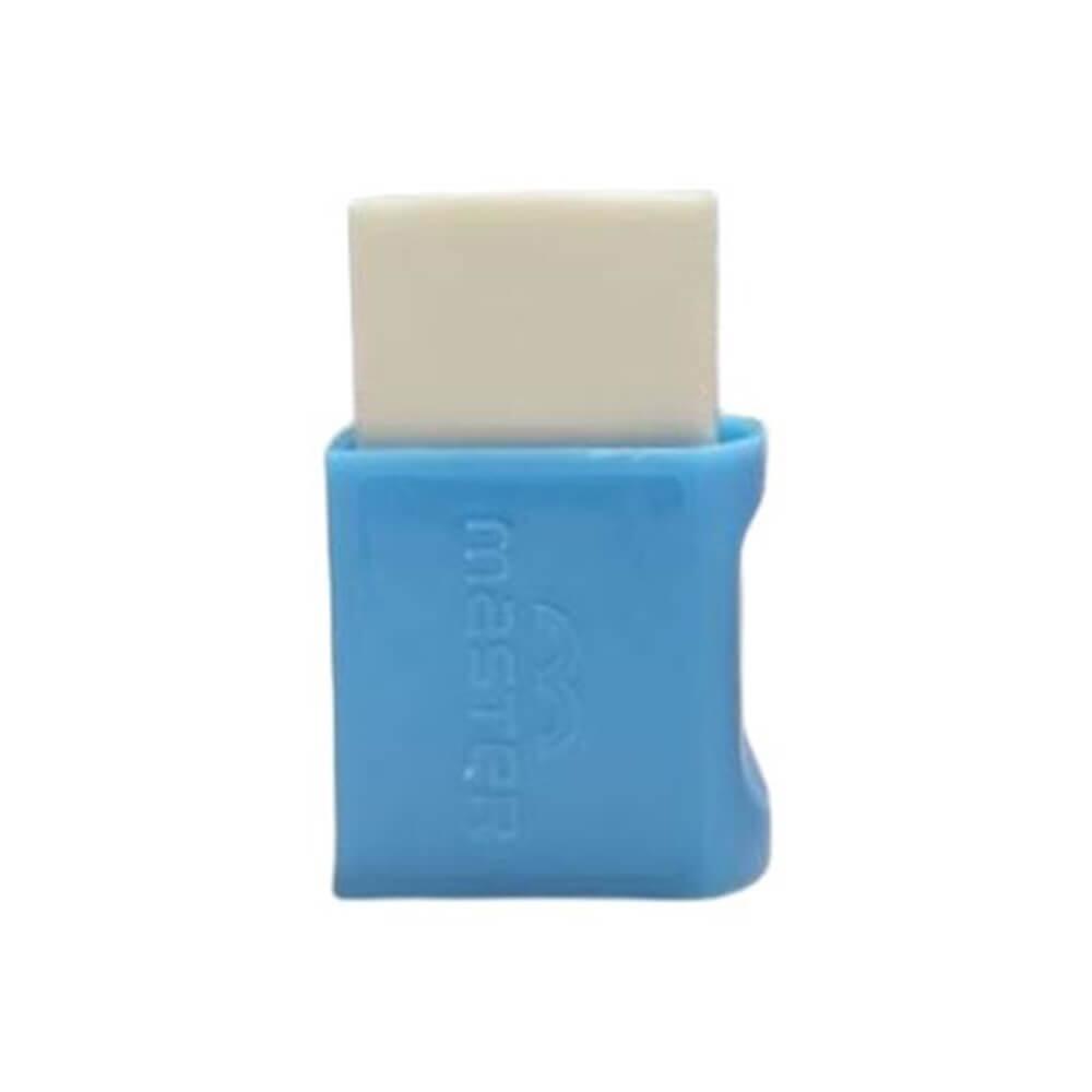 Borracha Escolar com Capa Plastica Cores - Master