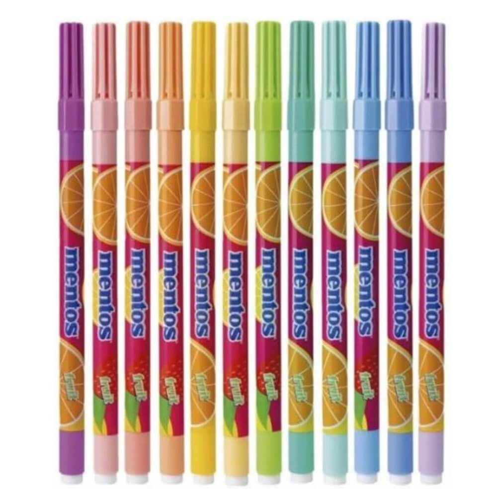 Canetinha Hidrocor Neo Pen Gigante Mentos Pastel com 12 Cores ...