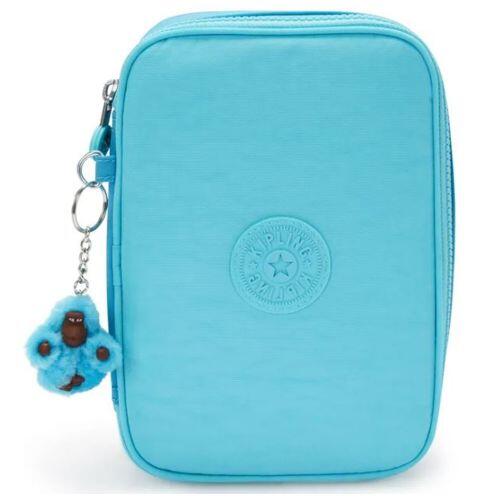 Estojo Escolar Kipling 100 Pens Classico FUNKY TURQ BL - Kipling - a ...