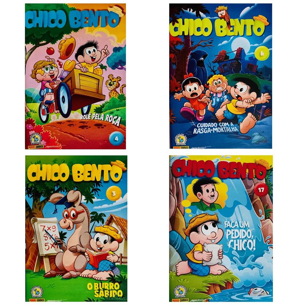 Gibi do Chico Bento Capas Sortidas - Panini Comics - a partir de R$5,60