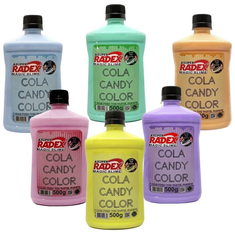 Cola para Slime Candy Colors 500g - Radex