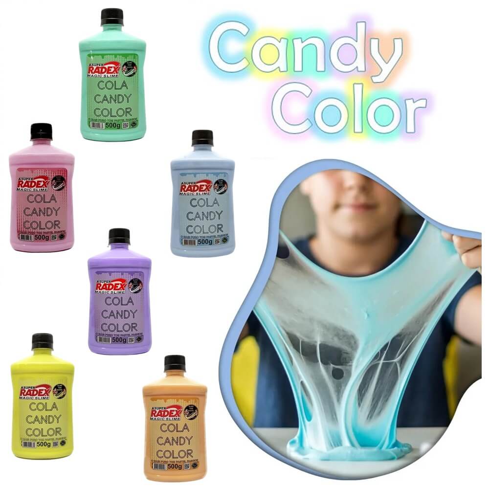 Cola para Slime Candy Colors 500g - Radex