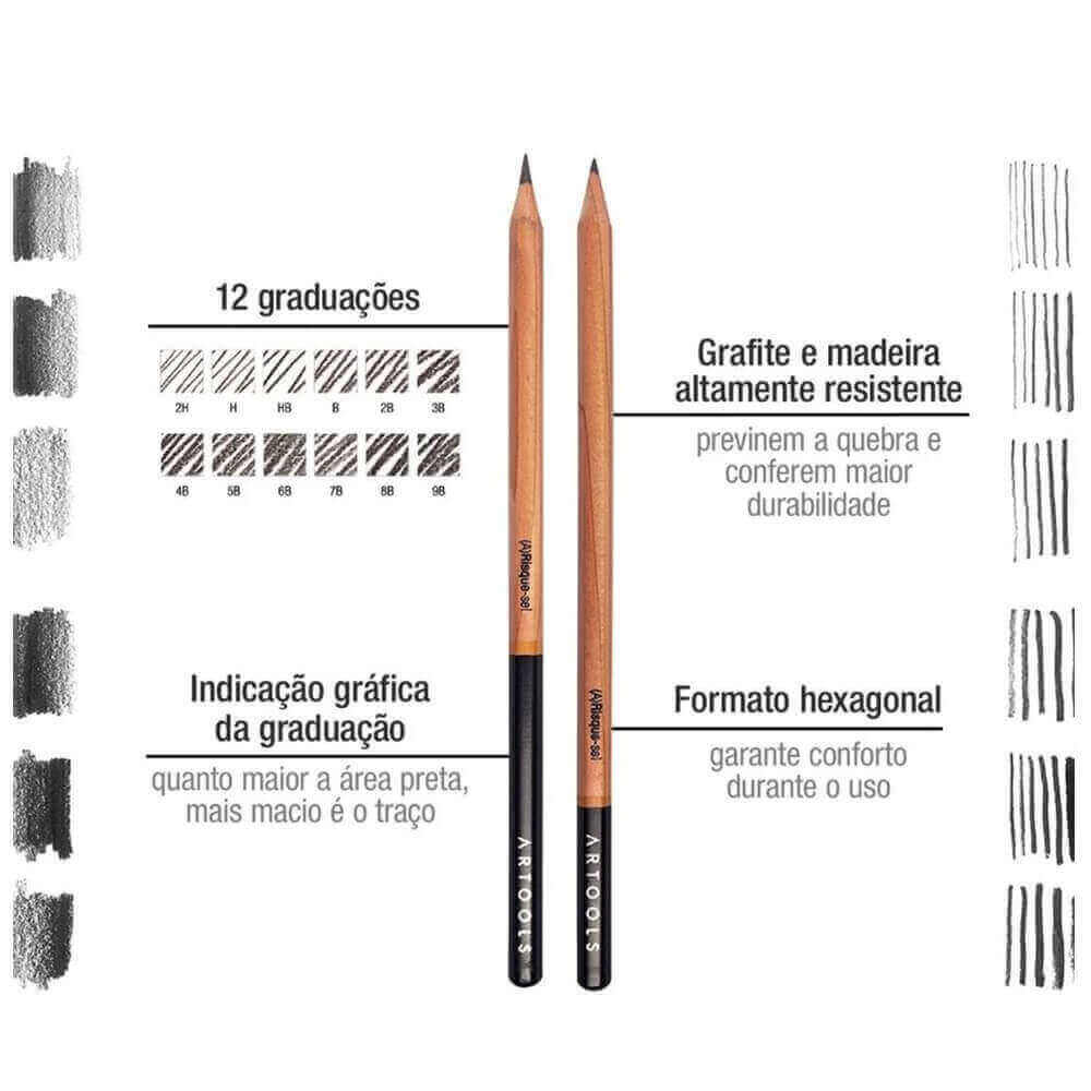 Lapis Graduado Graphite - Artools