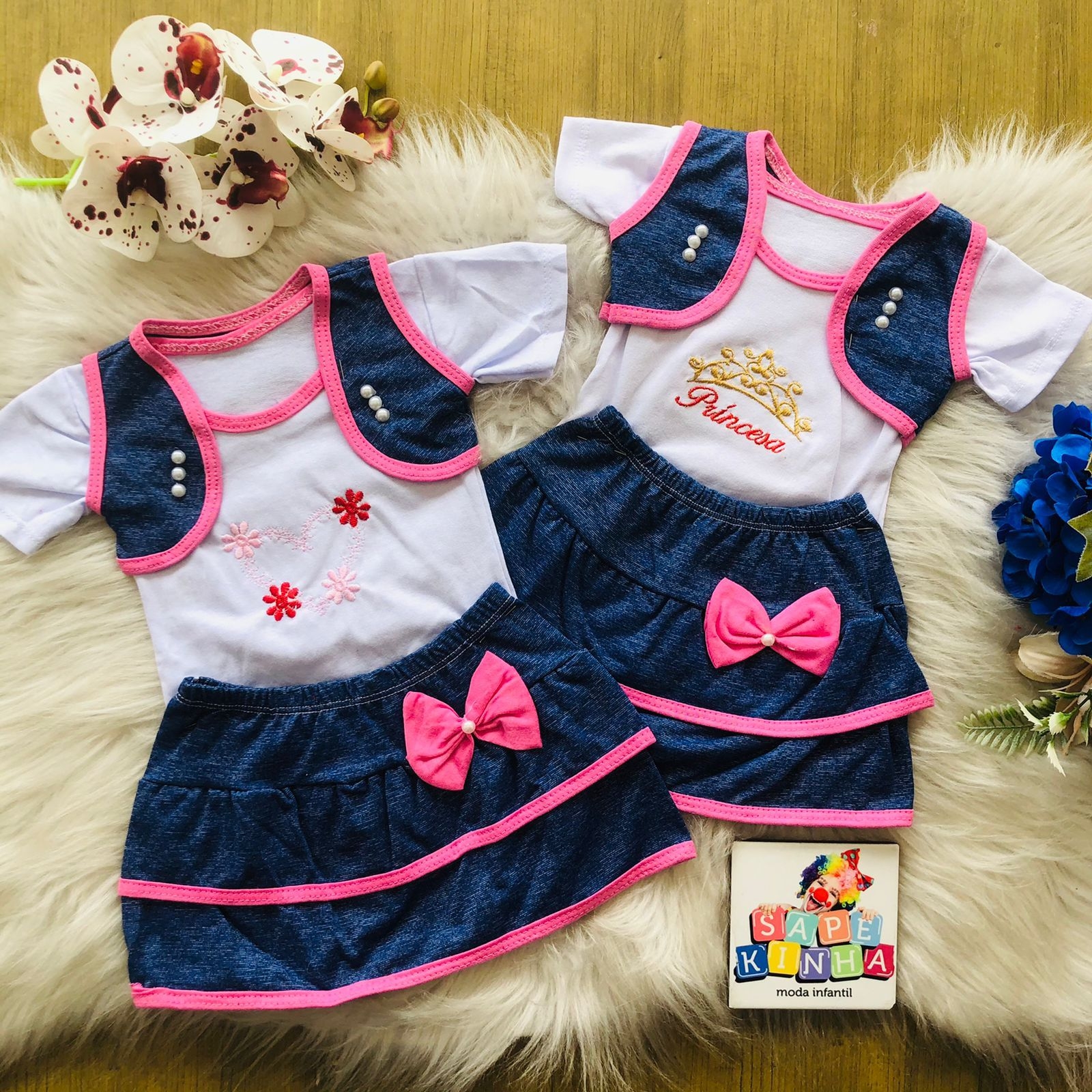 Comprar Linha baby conjunto bolero (BBF: 872) - Sapekinha Modas | Moda ...