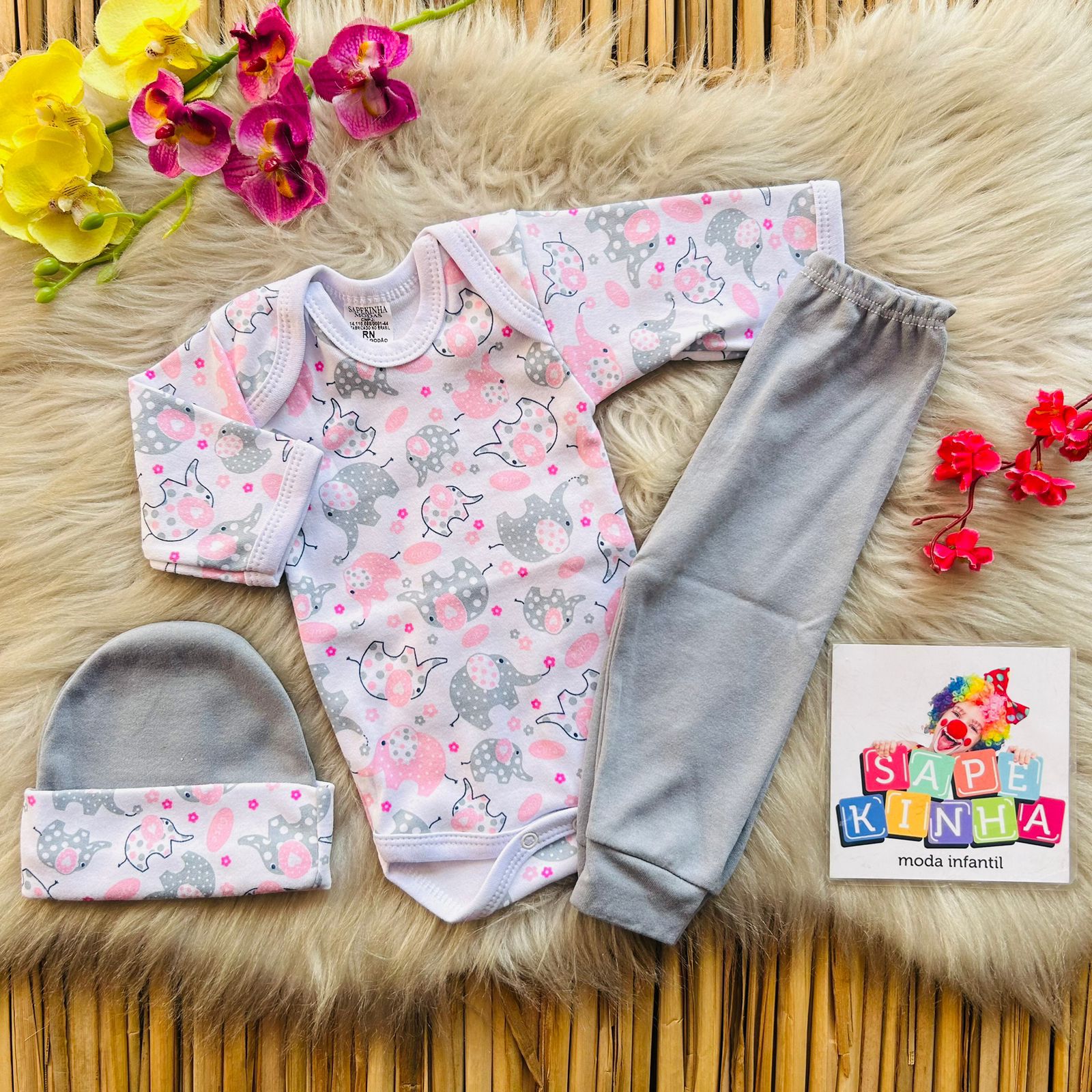 Comprar Kit Body Franco Touca Estampado Feminino (REF: 410) - Sapekinha ...