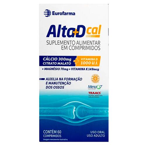 Comprar Suplemento Alimentar Eurofarma De Cálcio E Vitamina D Alta+d ...