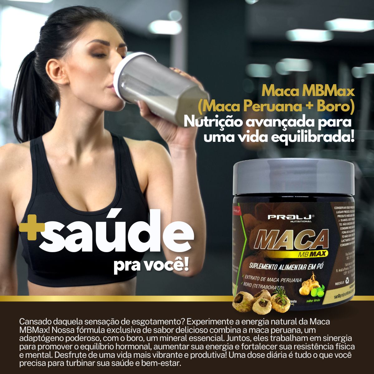 Comprar MB MAX Maca Peruana + Boro 150g Sabor Limão - a partir de R$44 ...