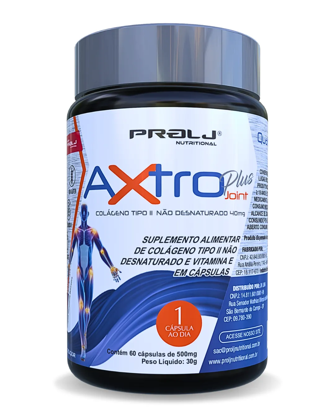 Comprar Axtro Plus Colágeno Tipo 2 com Vitamina E para Articulações ...
