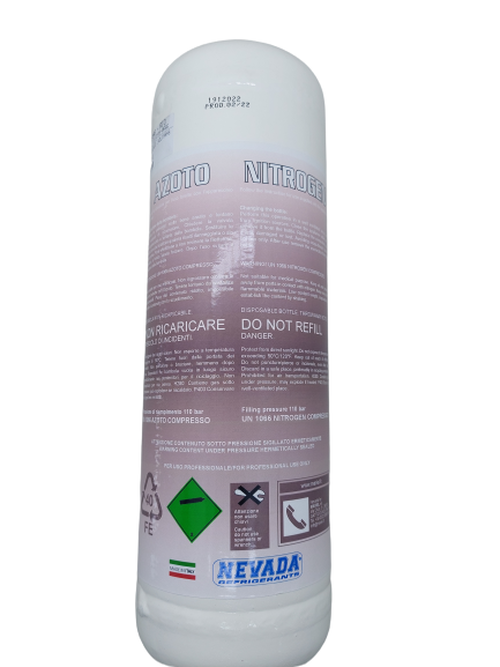 Comprar NITROGÊNIO 242L 110BAR CILINDRO FERRO DESCARTÁVEL CLASSE 2.2 ...