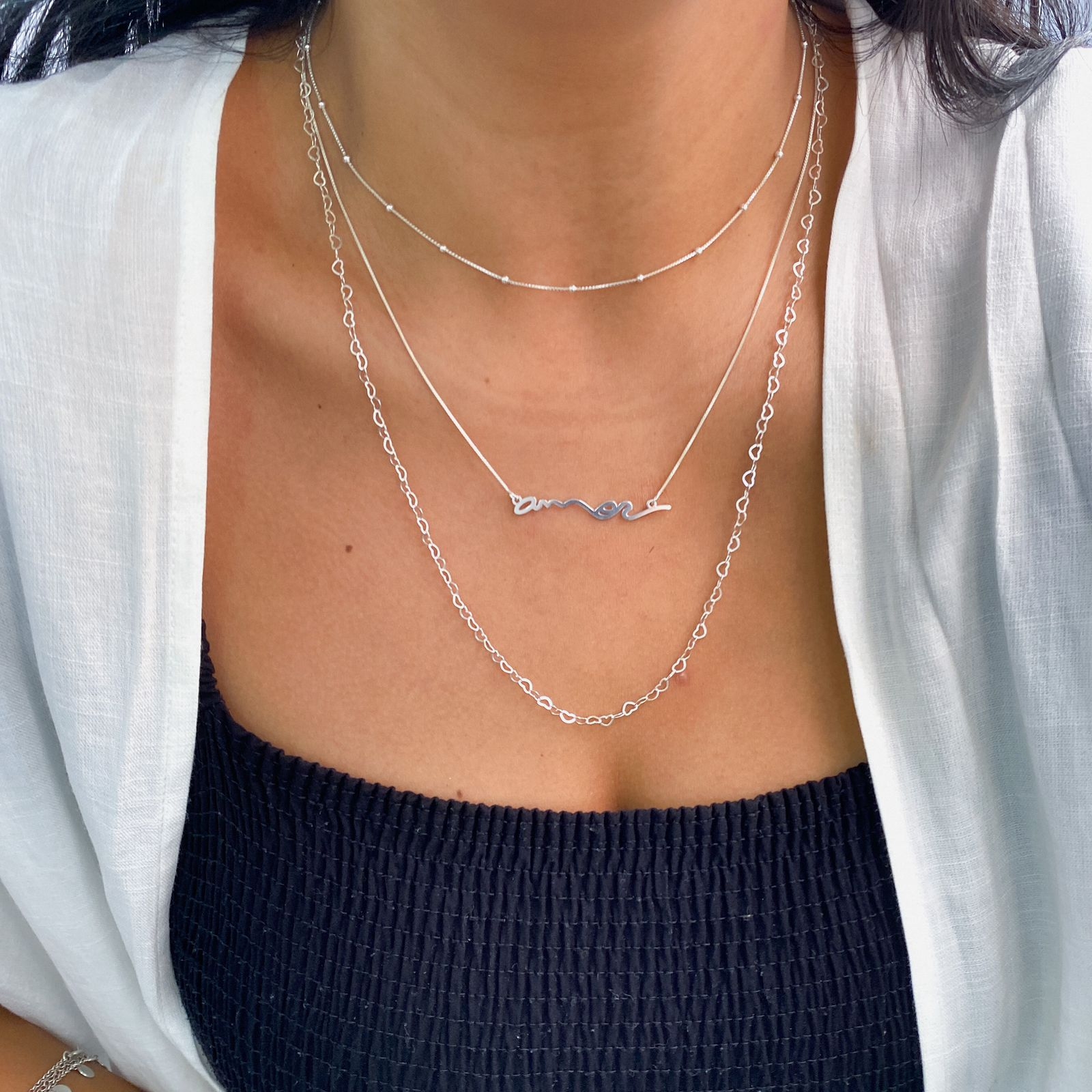 mix de colares - Morena Prata