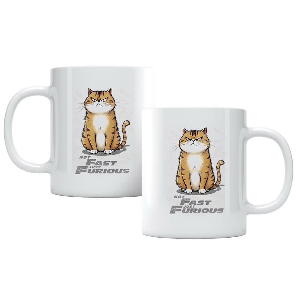 Caneca Not Fast Just Furious | Studio Geek - a partir de R$37,90