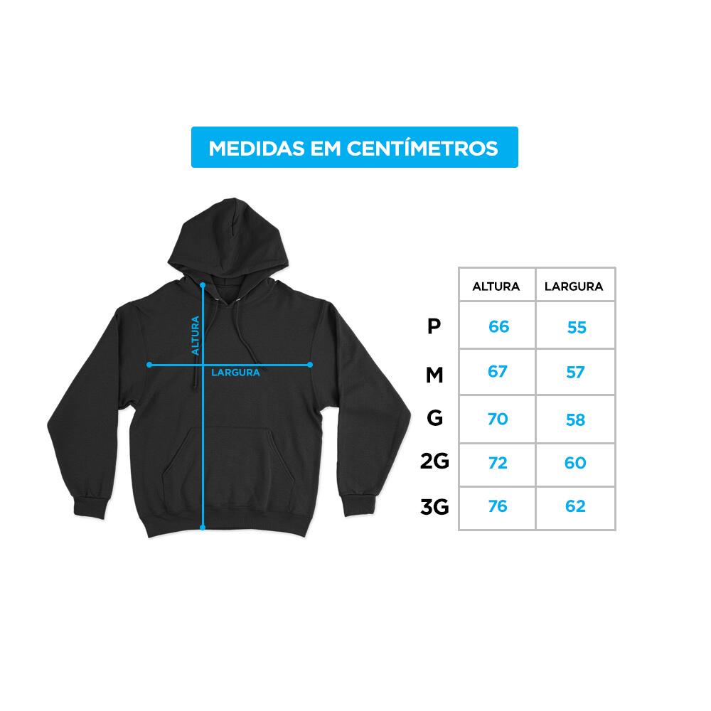 Moletom Com Capuz Personalizado Costas - Envie a sua arte | Studio Geek
