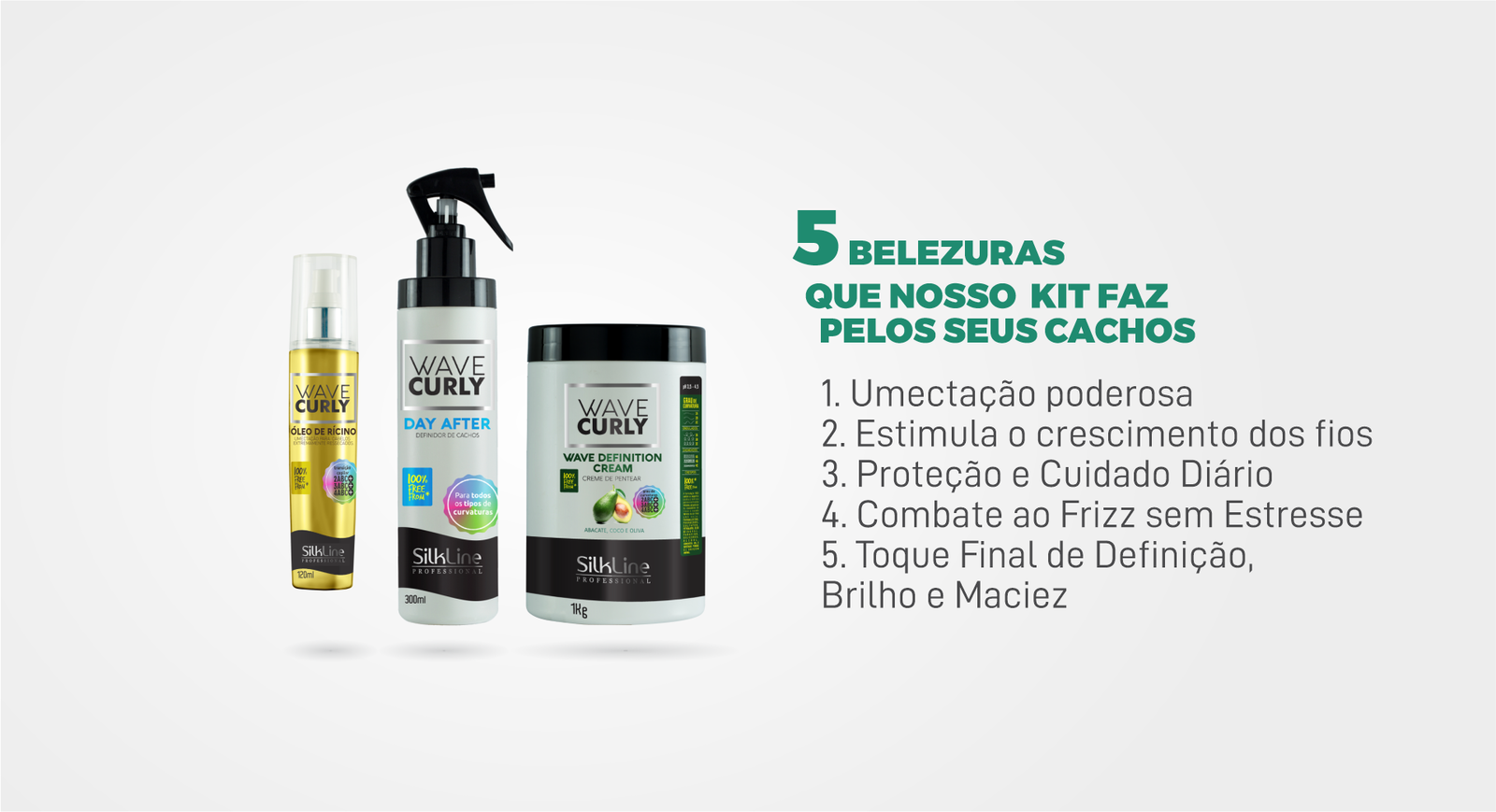 Comprar KIT CACHOS DE VOLTA À VIDA - a partir de R$141,43