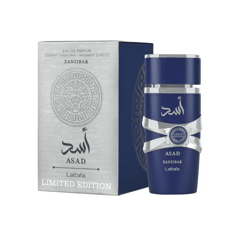 Comprar Asad Zanzibar Lattafa Eau De Parfum 100ml Masculino Limited Edition - onuh distribuidora