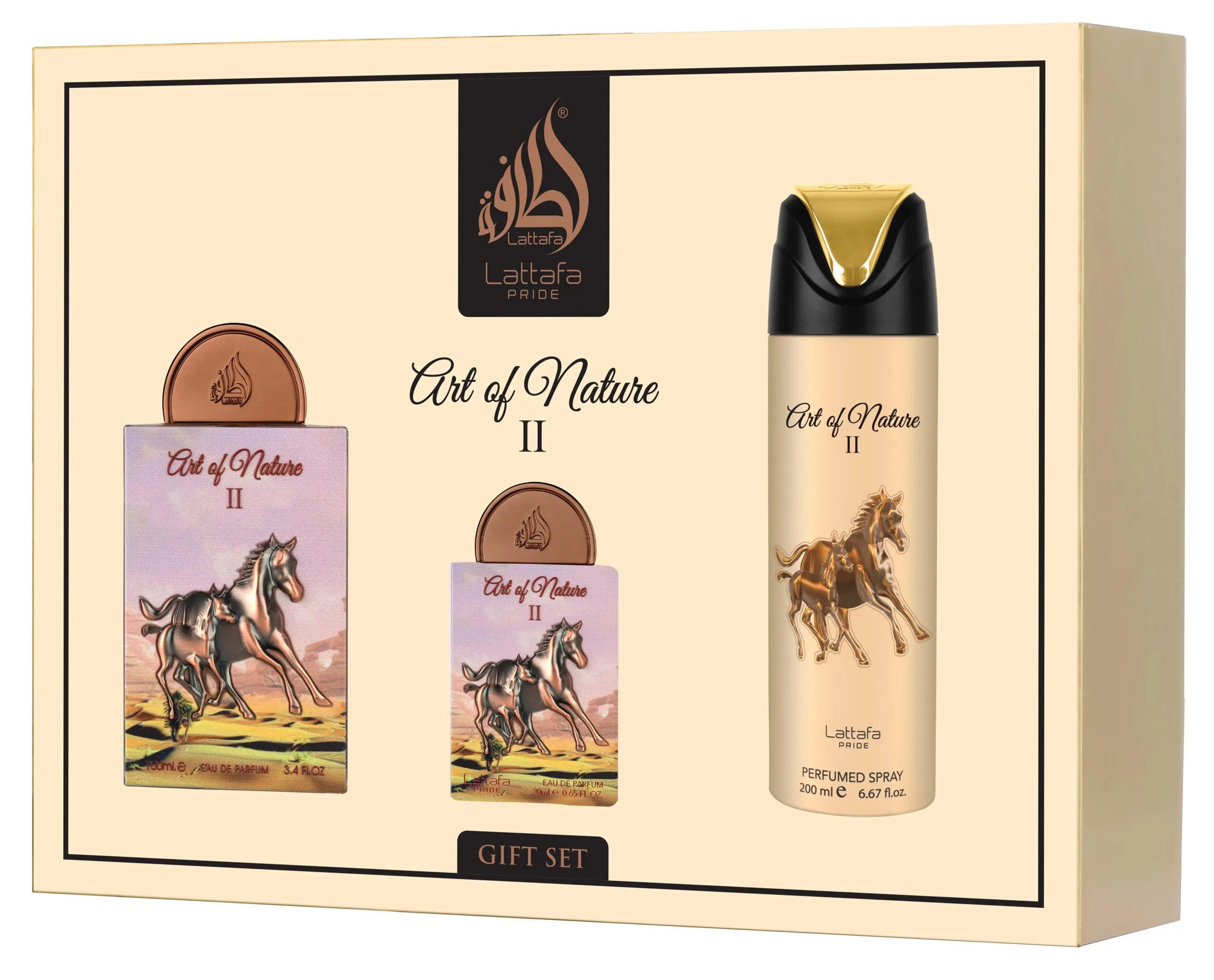 Comprar Conjunto Lattafa Art Of Nature II - 3 Produtos - onuh distribuidora