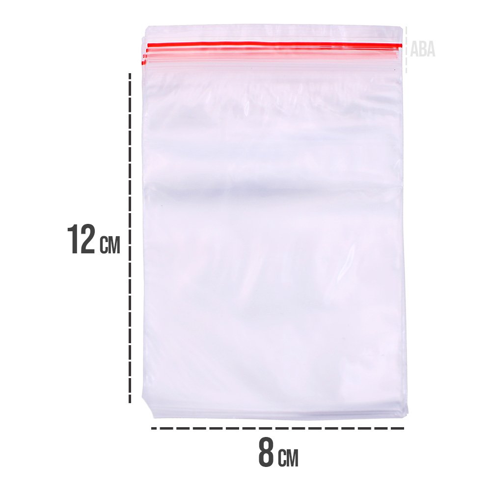 Comprar Saco Zip Lock 8x12 cm - N4 - de R$6,31 a R$51,05 - Luplastic