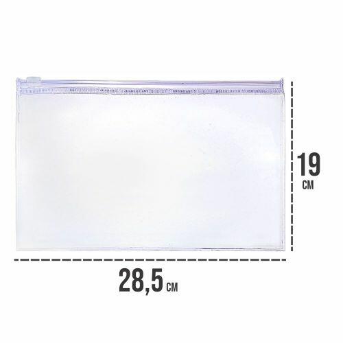 Comprar Pasta Zip Zap 28,5x19 cm Transparente Cristal - de R$474,33 a R ...