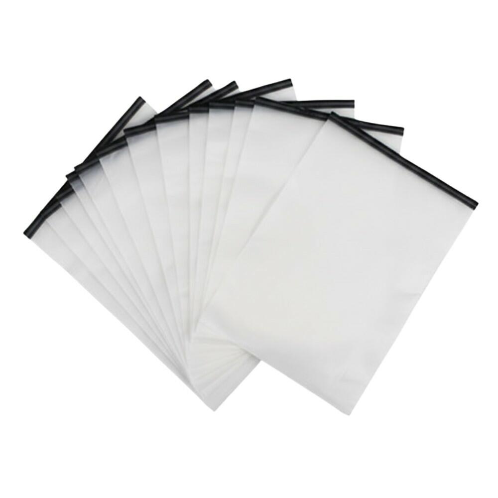 Comprar Saco Fosco com Zíper Preto 25x35 - Luplastic