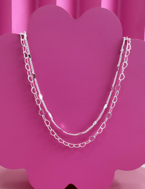 Comprar Choker Dupla Mini Corações e Elos Corações G57 - Zeratti Semijoias Comprar Choker Dupla Mini Corações e Elos Corações G57 - Zeratti Semijoias