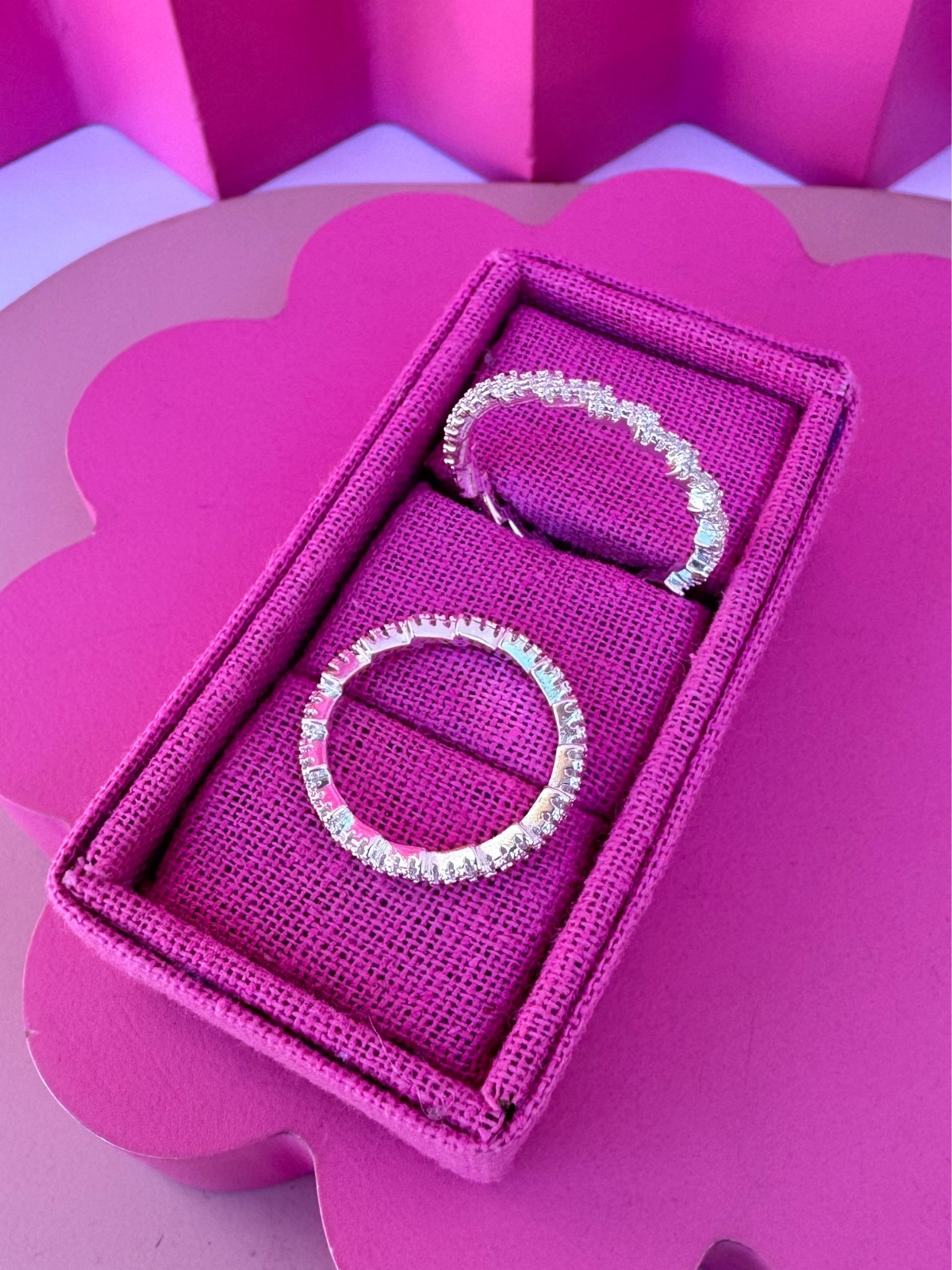 Anel Zig Zag Volta Micro Zircônia G292 - Zeratti Semijoias