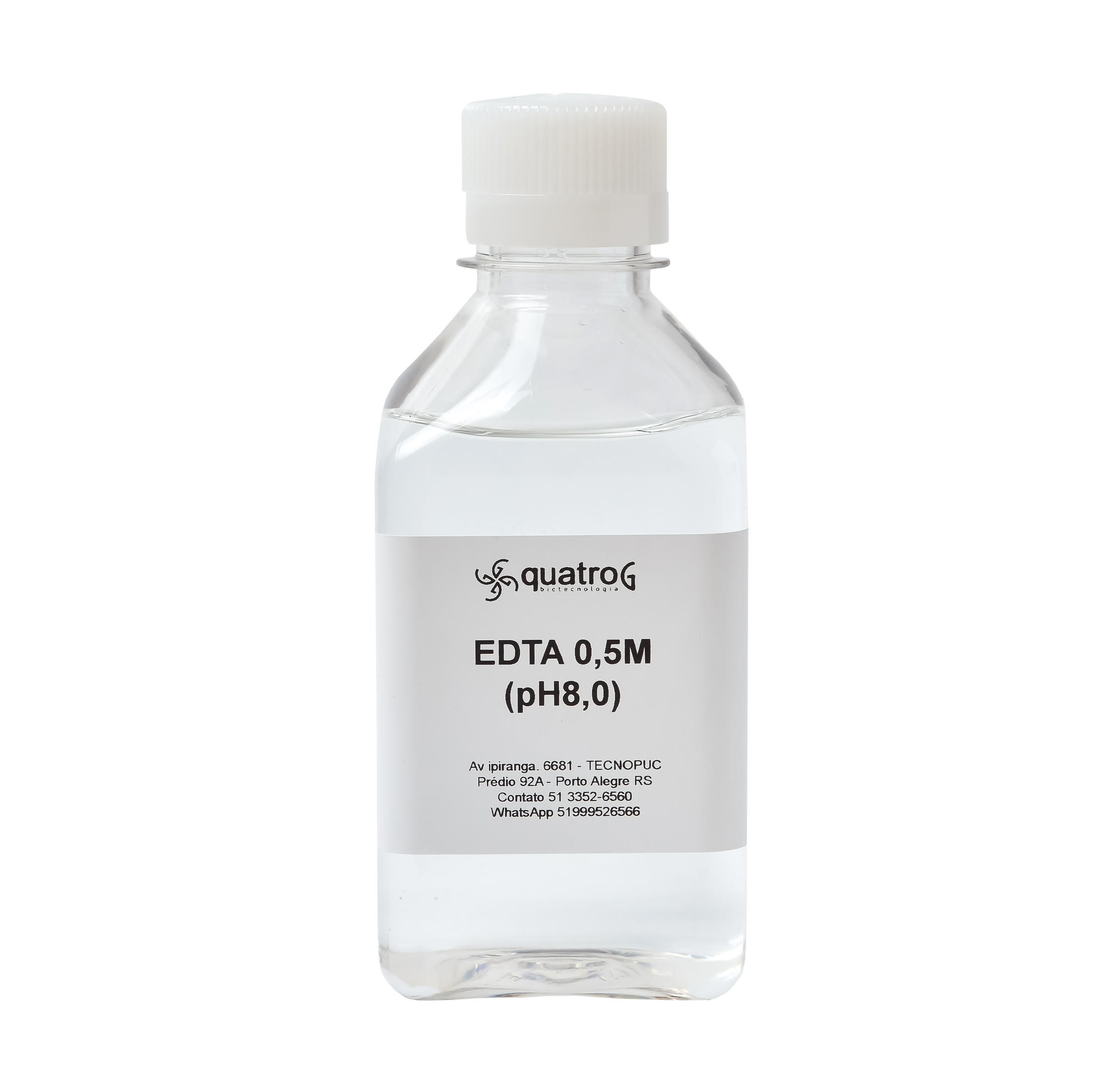 EDTA 0,5 M pH 8,0 - Quatro G Biotecnologia