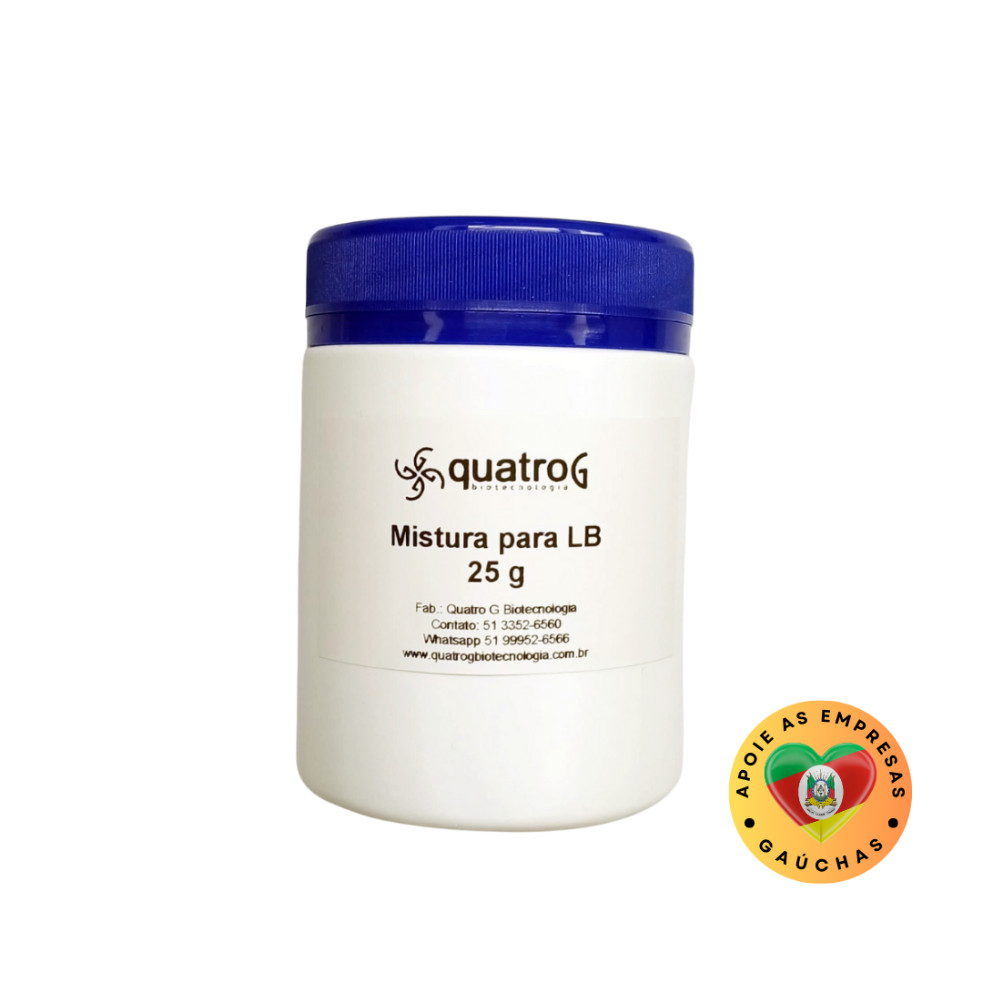 Mistura para LB - Quatro G Biotecnologia