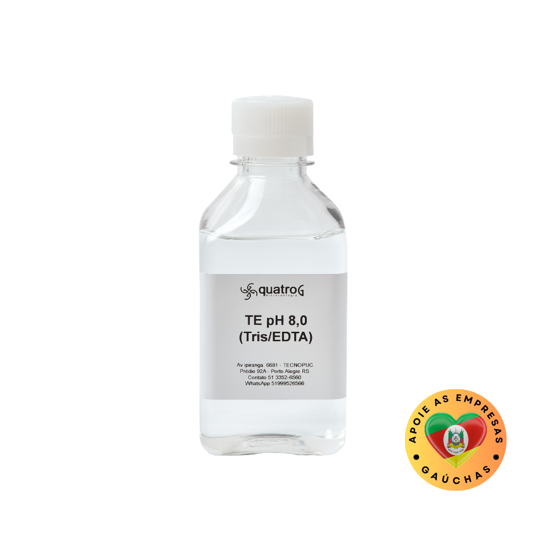 Tampão TE 1X pH 8,0 - Quatro G Biotecnologia