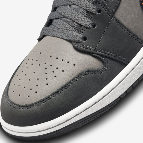 Tênis Nike Air Jordan 1 Mid - Cinza e Preto - Sneakers New - Site Oficial