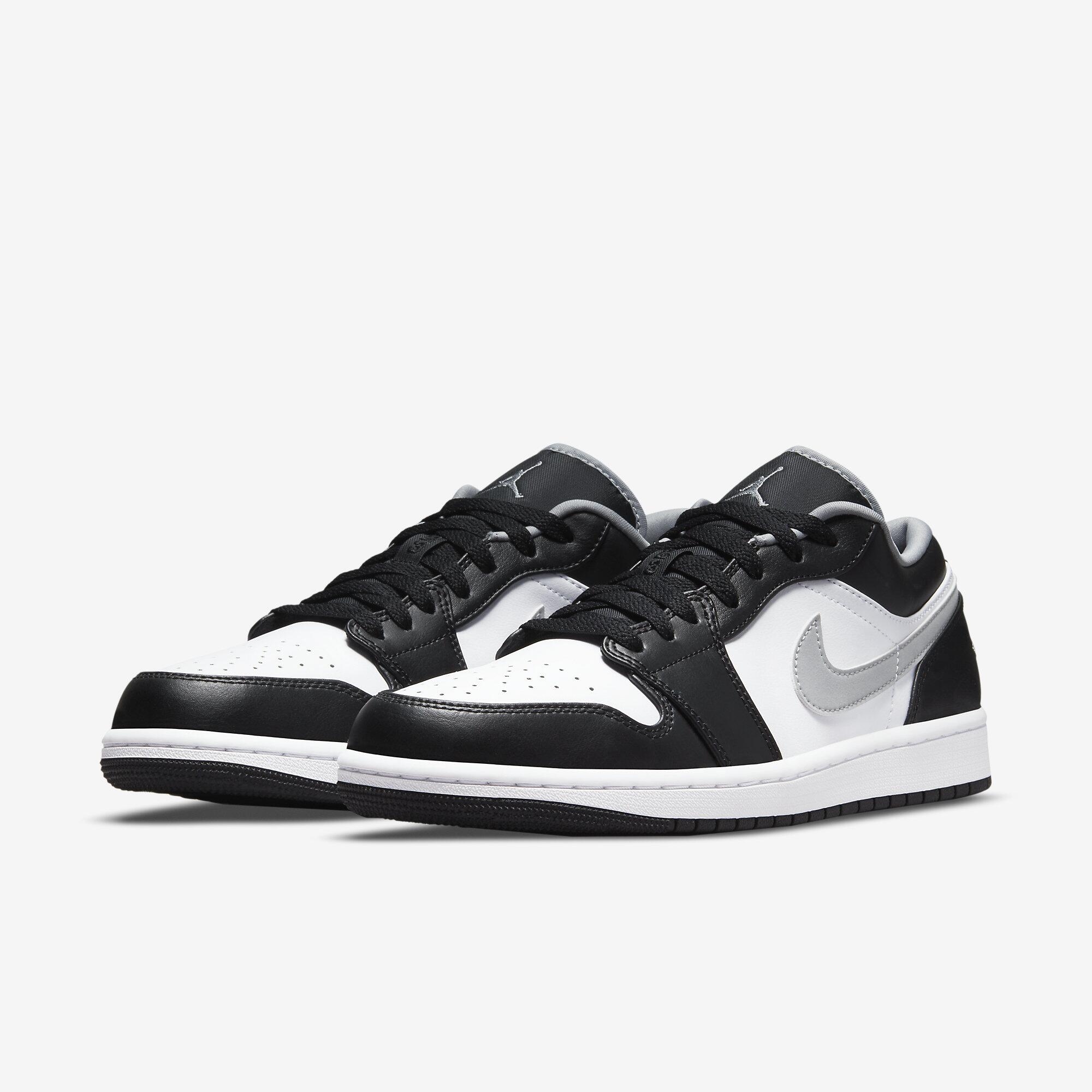 Tênis Air Jordan 1 Low - Preto e Cinza