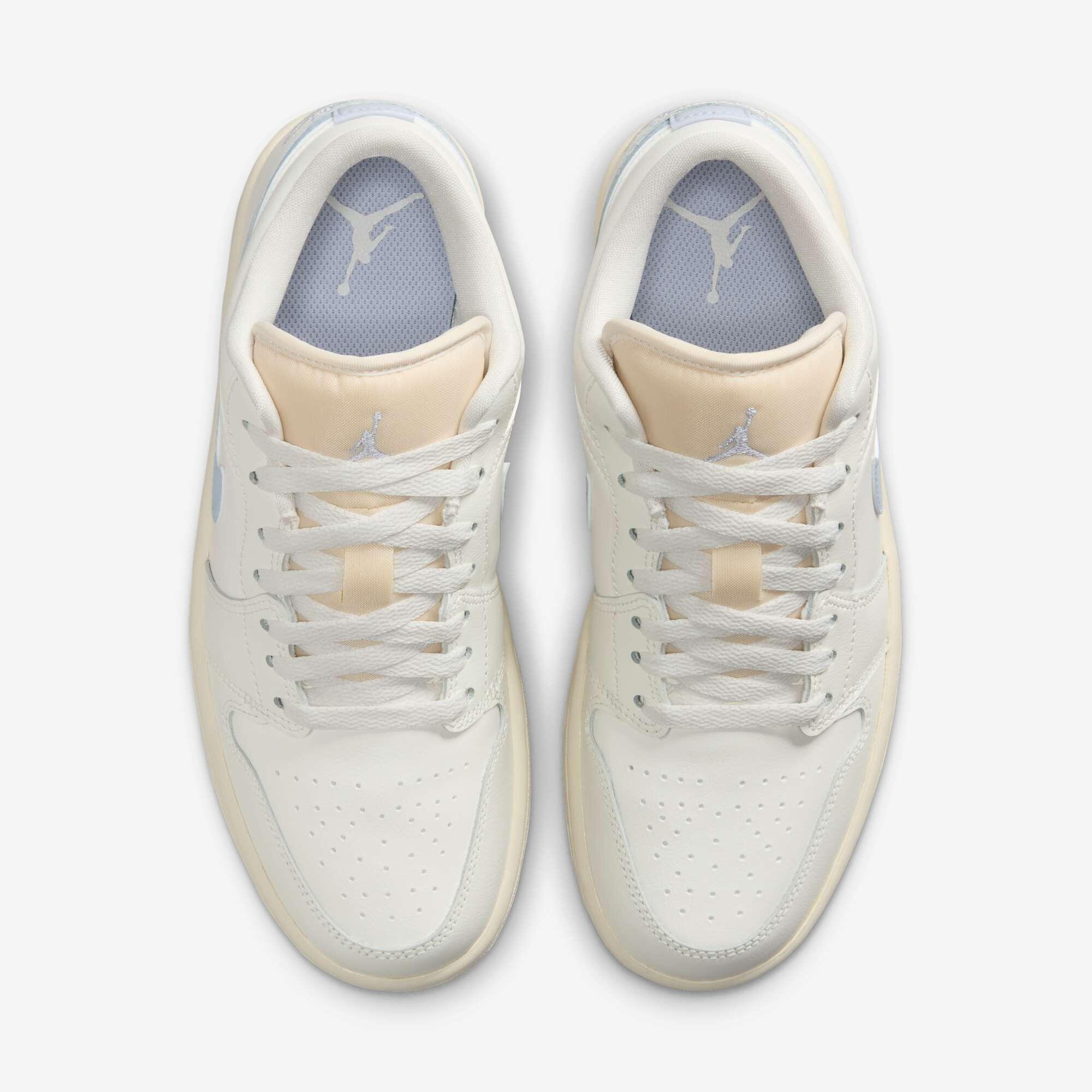 Tênis Nike Air Jordan 1 Low Sail Ghost - Branco - Sneakers New - Site ...